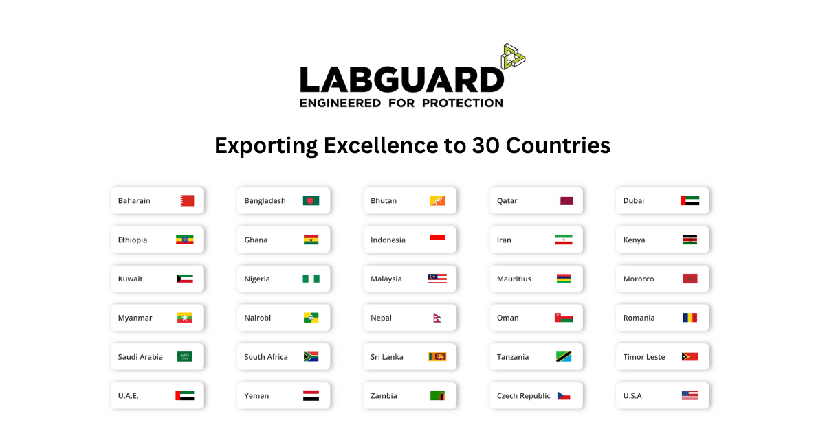 Global Reach: LabGuard's Laboratory Solutions in Over 30 Countries