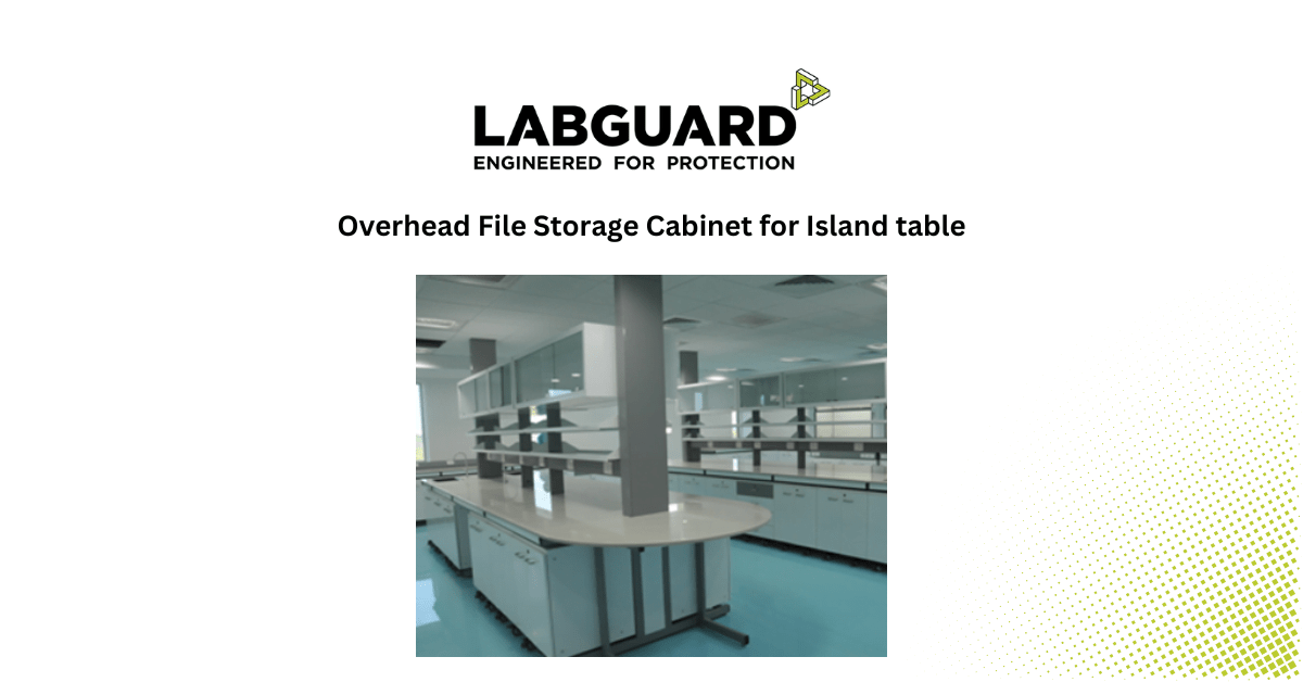 Overhead Island Table Storage Cabinets: Space-Efficient Lab Solutions ...